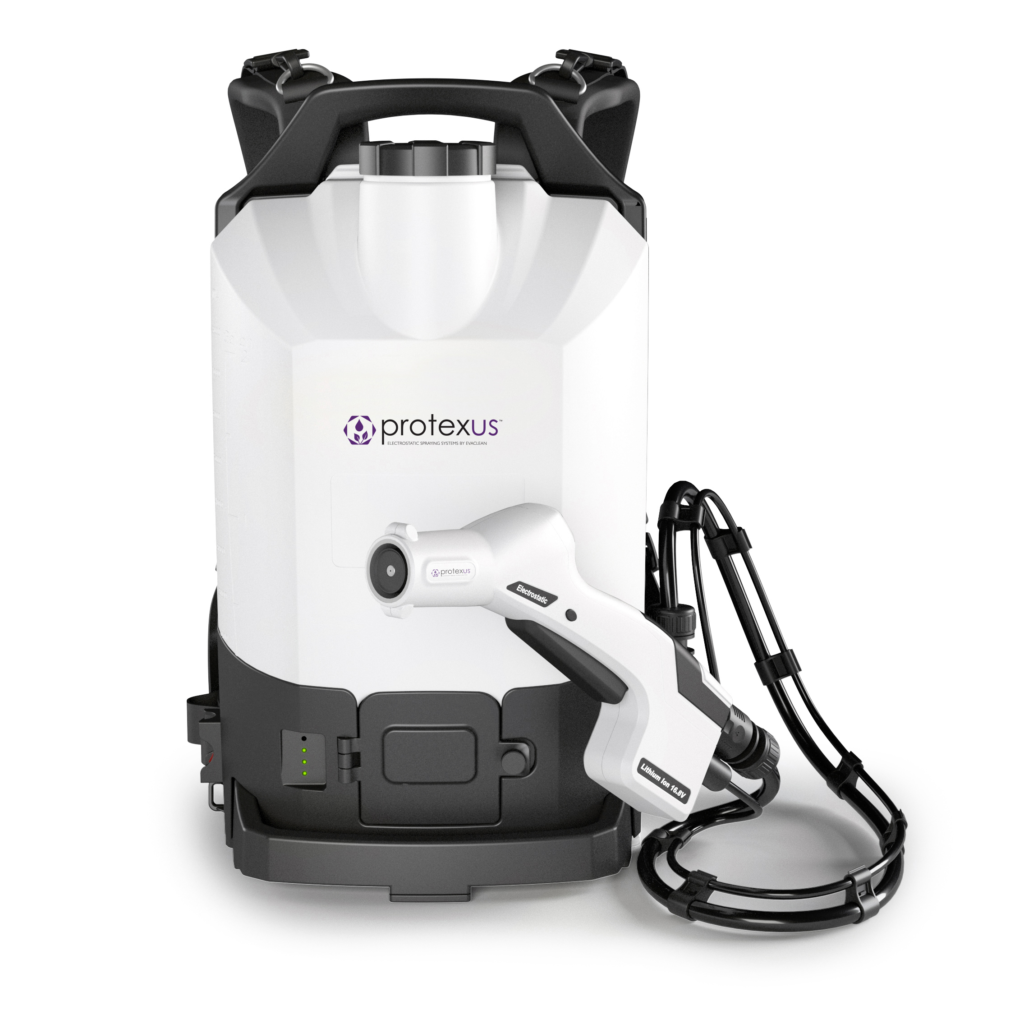 Protexus Battery Powered Electrostatic Backpack Sprayer - Global Shield ...